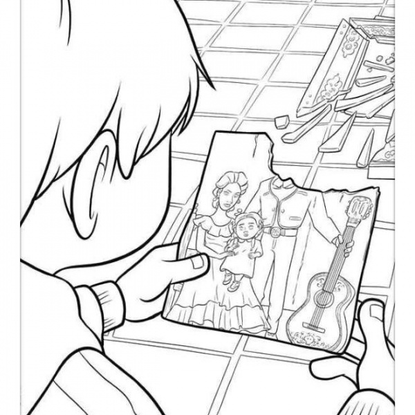 Angry Grandma from Coco Coloring Pages - Free Printable Coloring Pages