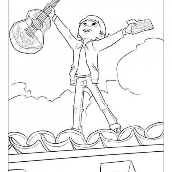 Angry Grandma from Coco Coloring Pages - Free Printable Coloring Pages