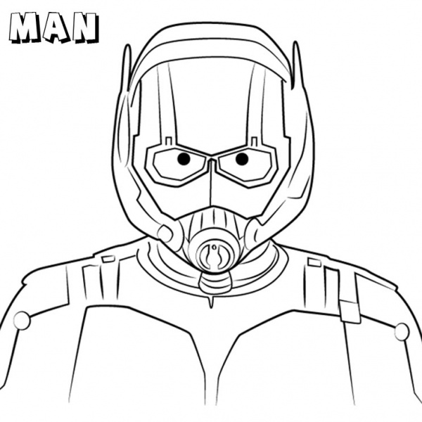 Ant Man Coloring Pages - Free Printable Coloring Pages