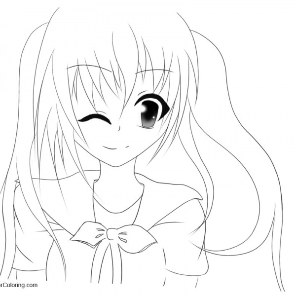 Cute Girly Coloring Pages - Free Printable Coloring Pages