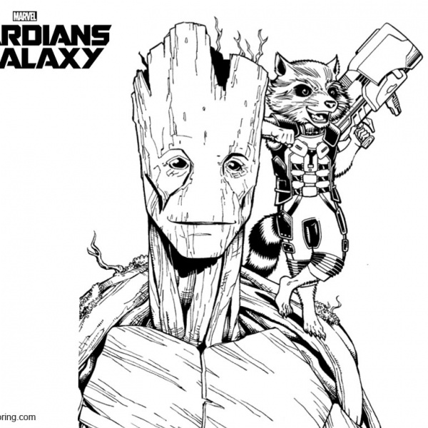 Guardians of the Galaxy Coloring Pages Gamora LineArt by Little ... Guardians of the Galaxy Coloring Pages Gamora LineArt by Little ...