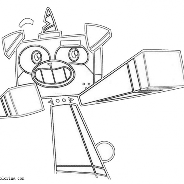 UniKitty Coloring Pages Puppycorn - Free Printable Coloring Pages