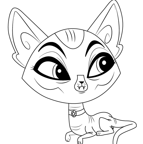 Lammy Lamington from Shopkins Coloring Pages - Free Printable Coloring ...