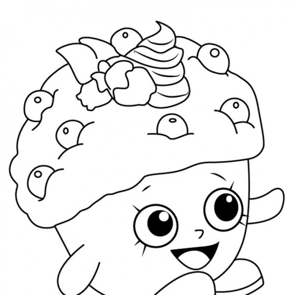 Dum Mee Mee from Shopkins Coloring Pages - Free Printable Coloring Pages
