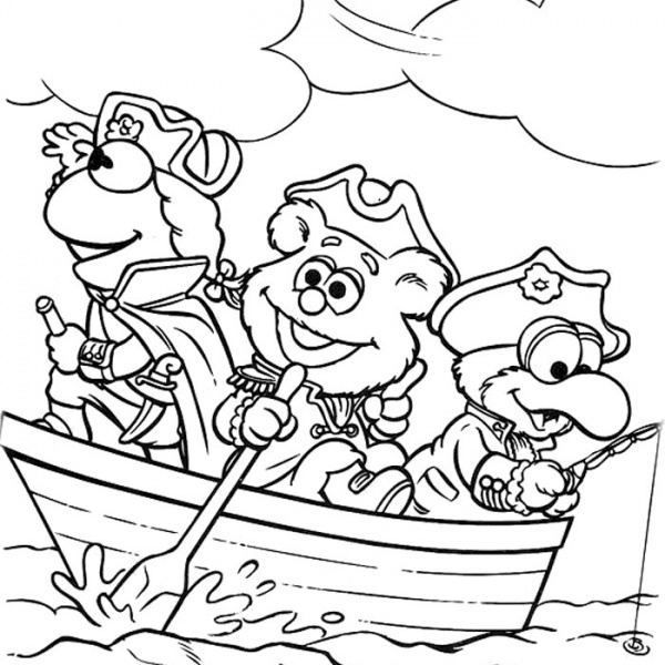 Muppet Babies Coloring Pages - Free Printable Coloring Pages