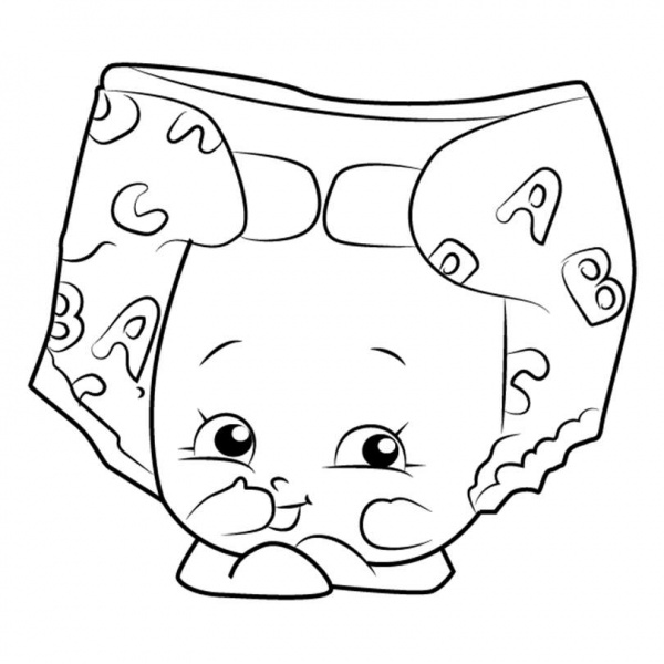 Lammy Lamington from Shopkins Coloring Pages - Free Printable Coloring ...