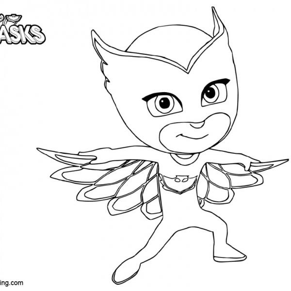 Catboy Coloring Pages Lineart - Free Printable Coloring Pages