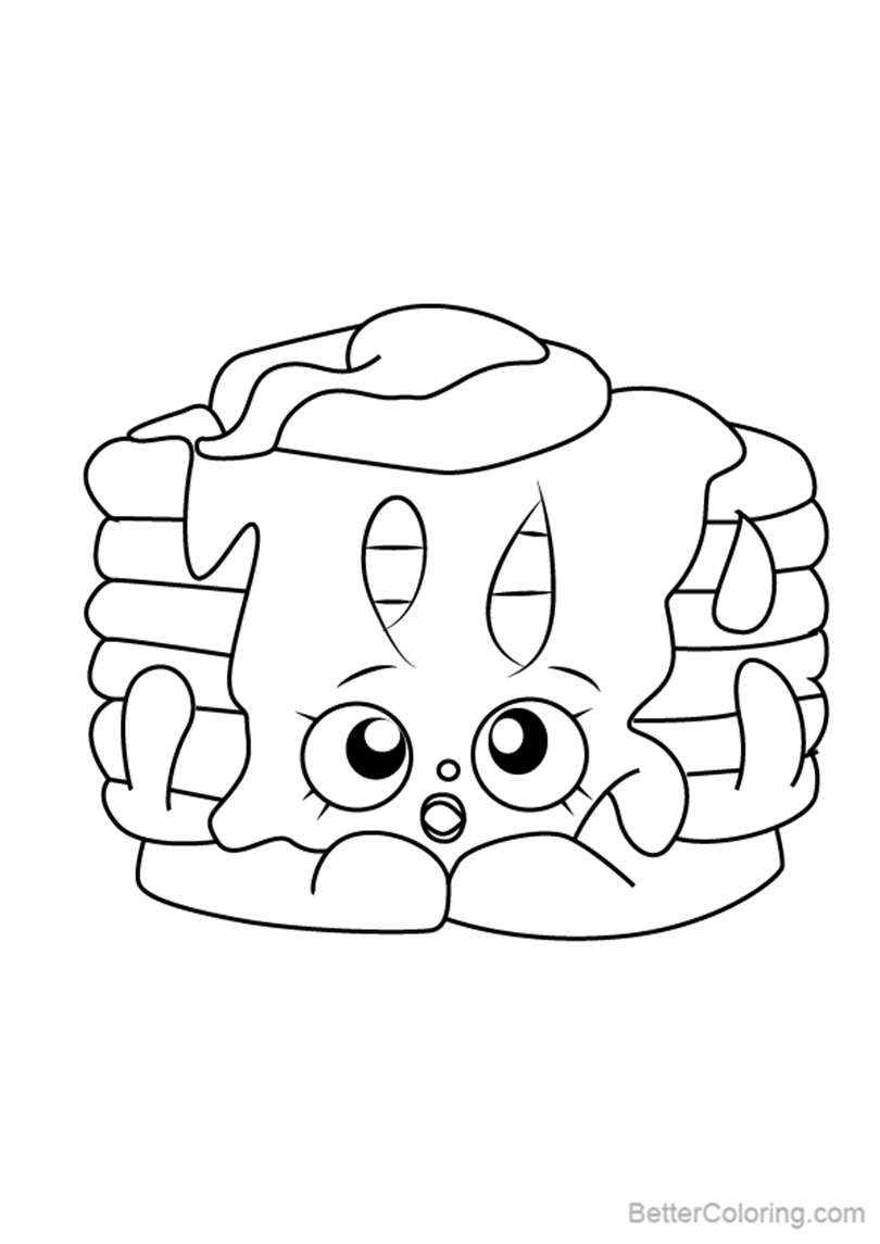 Pamela Pancake from Shopkins Coloring Pages - Free Printable Coloring Pages Pamela Pancake from Shopkins Coloring Pages - Free Printable Coloring Pages