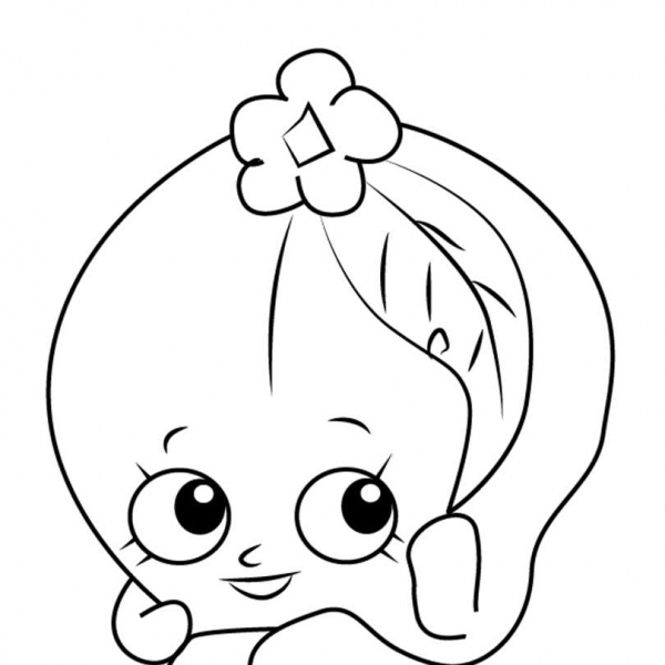 Gemma Stone from Shopkins Coloring Pages - Free Printable Coloring Pages