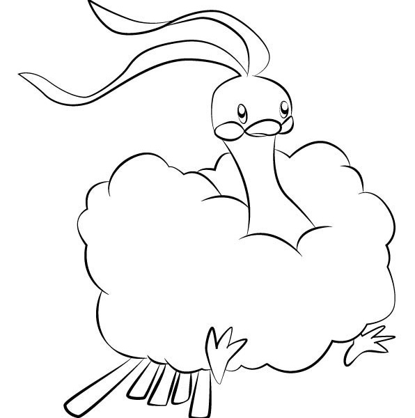 Pokemon Coloring Pages Blissey - Free Printable Coloring Pages