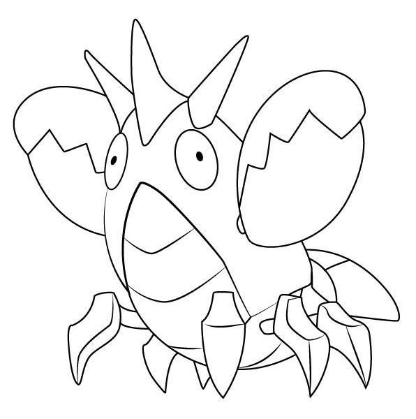 Pokemon Coloring Pages Slaking - Free Printable Coloring Pages