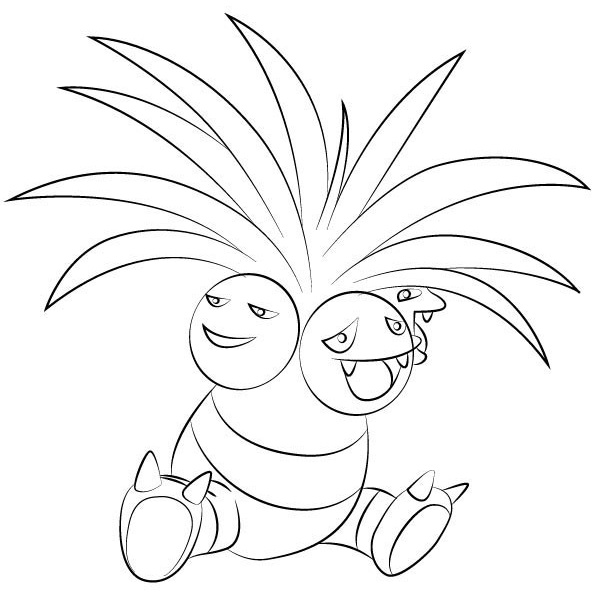 Pokemon Coloring Pages Sandslash - Free Printable Coloring Pages