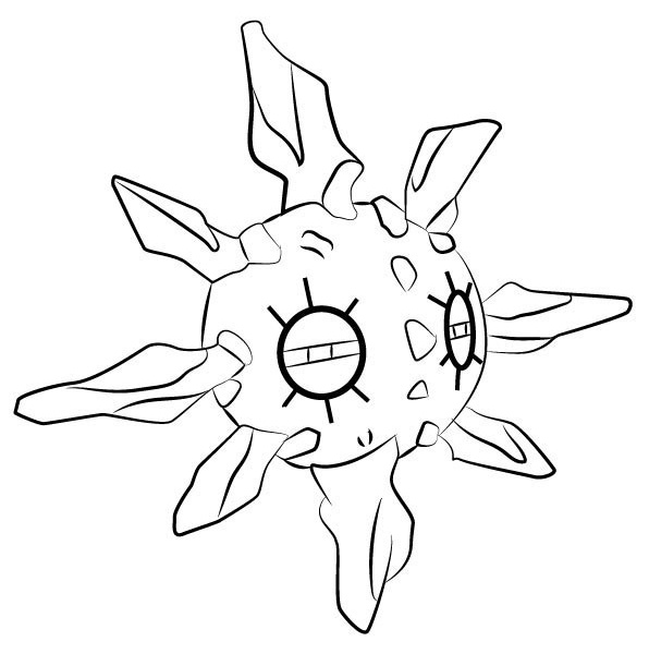 Pokemon Coloring Pages Gulpin - Free Printable Coloring Pages