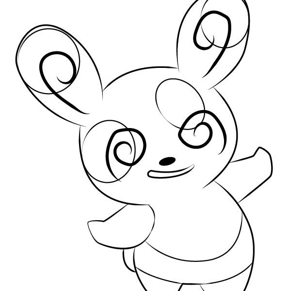 Azumarill Pokemon Coloring Coloring Pages