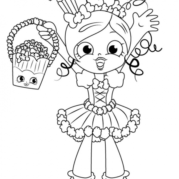 Suzie Sushi from Shopkins Coloring Pages - Free Printable Coloring Pages