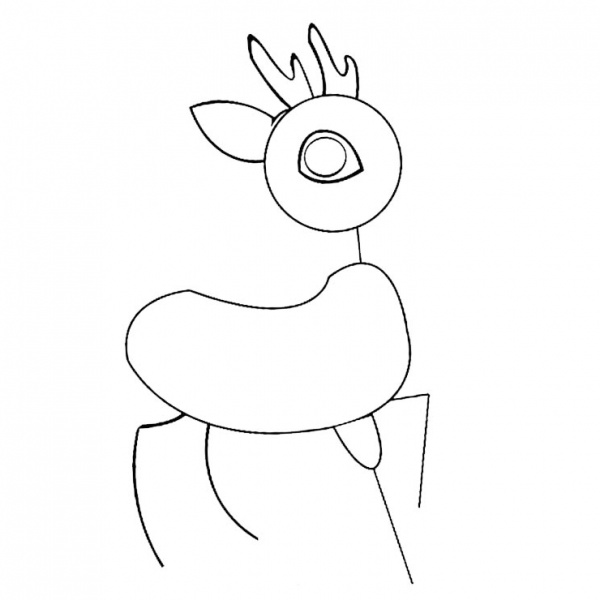 Reindeer Coloring Pages - Free Printable Coloring Pages