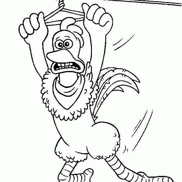 Chicken Run Coloring Pages - Free Printable Coloring Pages