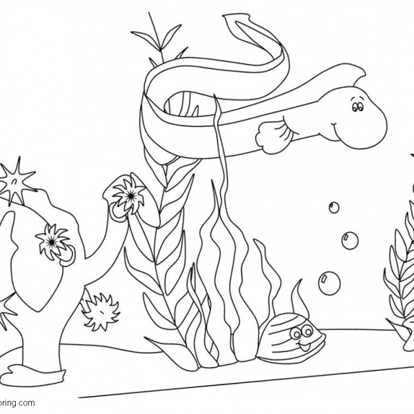 Under The Sea Coloring Pages - Free Printable Coloring Pages