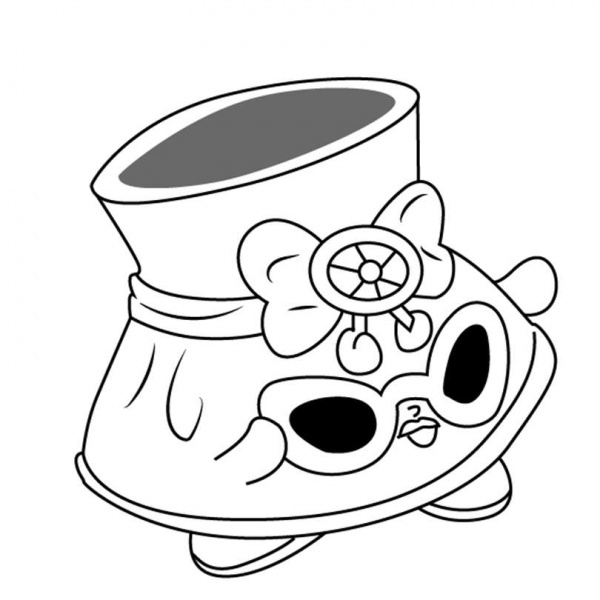 Wobbles from Shopkins Coloring Pages - Free Printable Coloring Pages