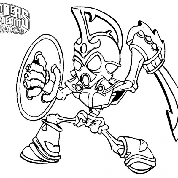 Skylanders Coloring Pages Giants Trigger Happy - Free Printable ...