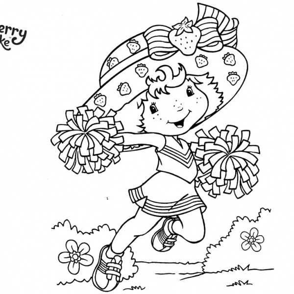 Strawberry Shortcake Coloring Pages - Free Printable Coloring Pages