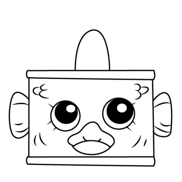 Wobbles from Shopkins Coloring Pages - Free Printable Coloring Pages