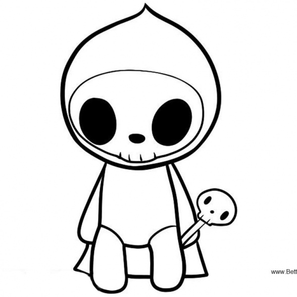 Tokidoki Coloring Pages Simple Drawing - Free Printable Coloring Pages