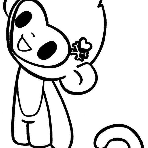 Tokidoki Coloring Pages Moofia and Milk - Free Printable Coloring Pages