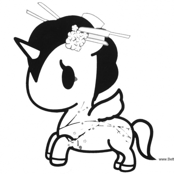 Tokidoki Coloring Pages Moofia and Milk - Free Printable Coloring Pages