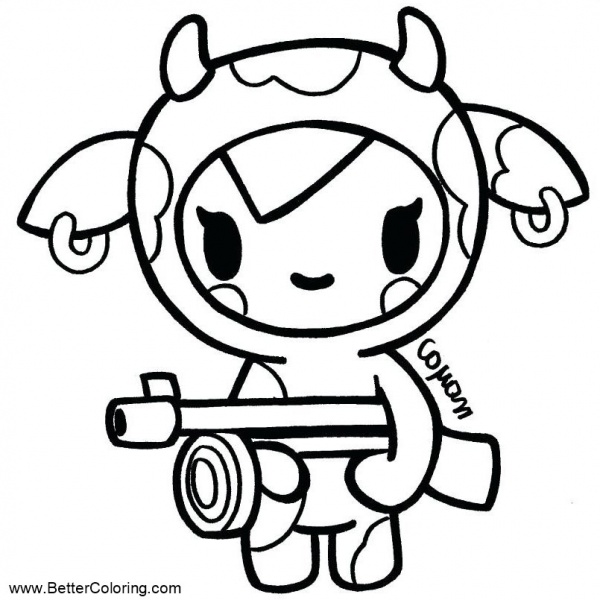 Tokidoki Coloring Pages Clipart - Free Printable Coloring Pages
