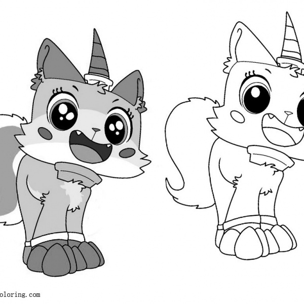 UniKitty Coloring Pages - Free Printable Coloring Pages