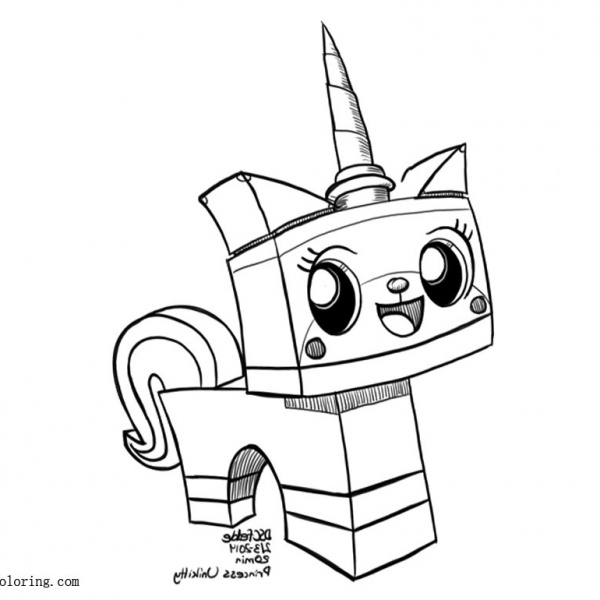 UniKitty Coloring Pages - Free Printable Coloring Pages