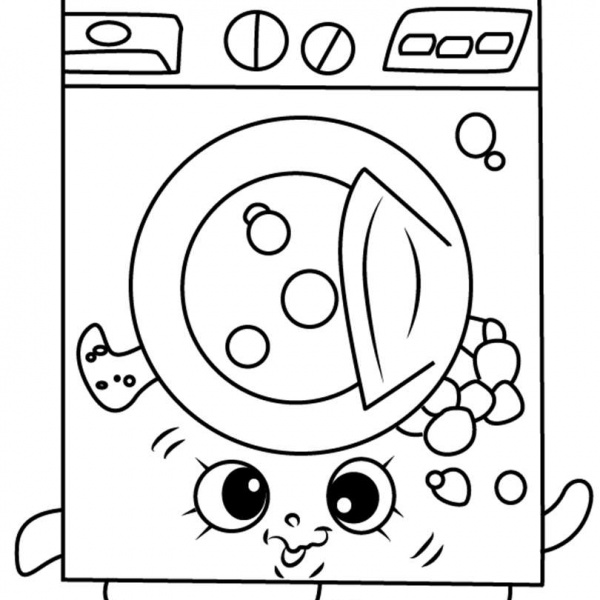 Brenda Blenda from Shopkins Coloring Pages - Free Printable Coloring Pages