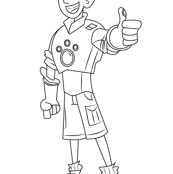 Wild Kratts Coloring Pages Logo - Free Printable Coloring Pages