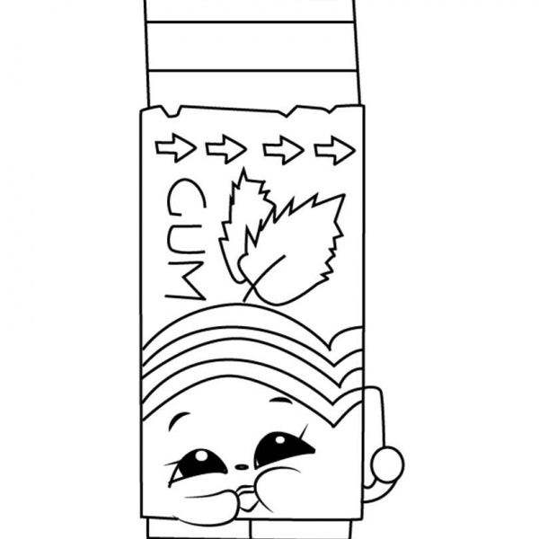 Wobbles from Shopkins Coloring Pages - Free Printable Coloring Pages