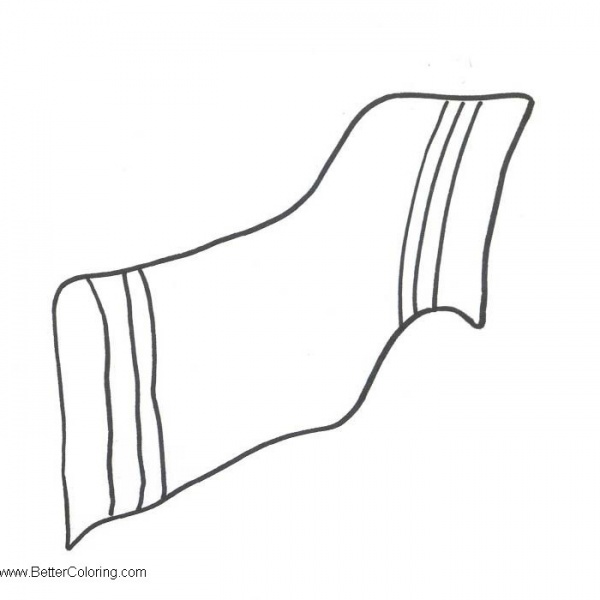 Beach Towel Clip Art Coloring Pages - Free Printable Coloring Pages