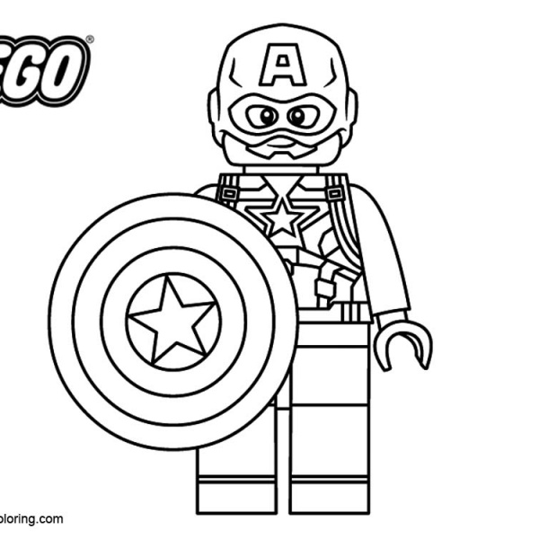 LEGO Superhero Hulk Coloring Pages - Free Printable Coloring Pages