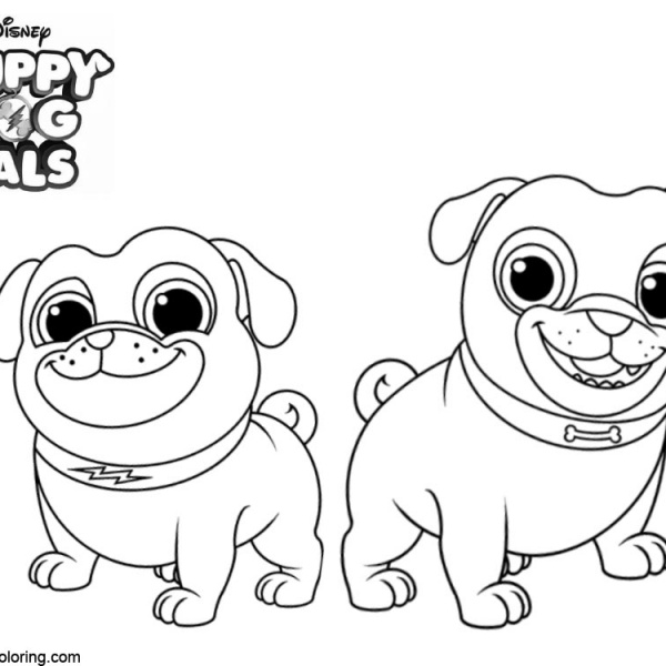 Puppy Dog Bingo Coloring Pages Super Rolly - Free Printable Coloring Pages