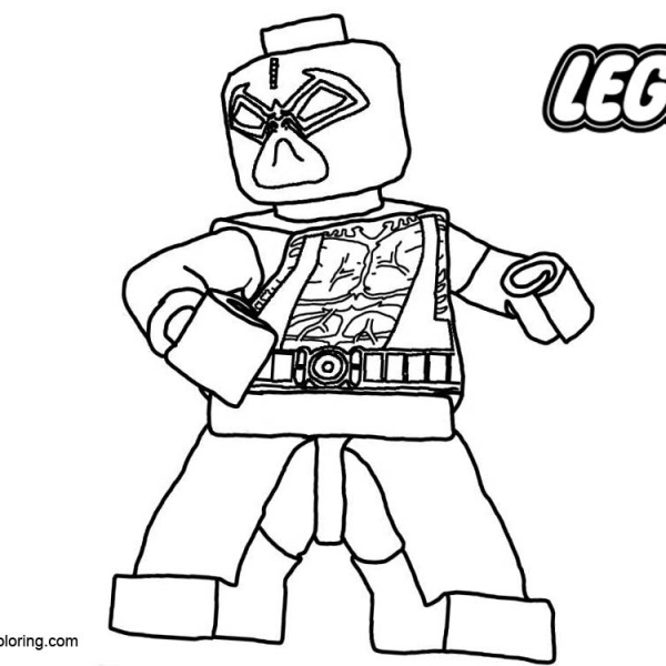 Lego superhero deadpool coloring pages - serycams