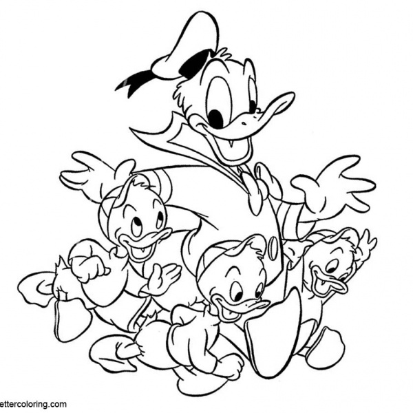 DuckTales Coloring Pages - Free Printable Coloring Pages