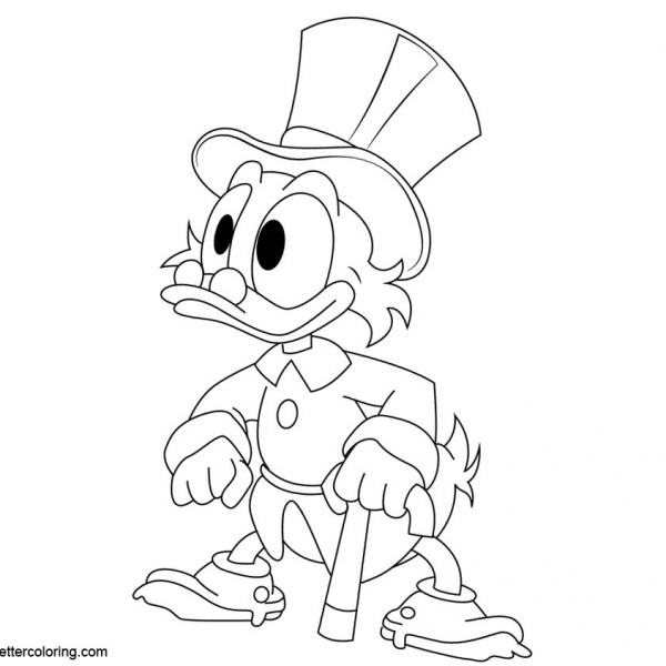 DuckTales Coloring Pages Play with Kids - Free Printable Coloring Pages