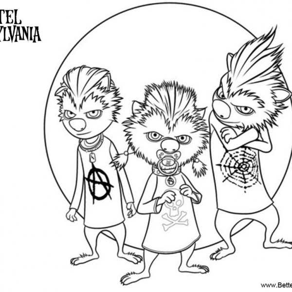 Mavis from Hotel Transylvania Coloring Pages - Free Printable Coloring ...