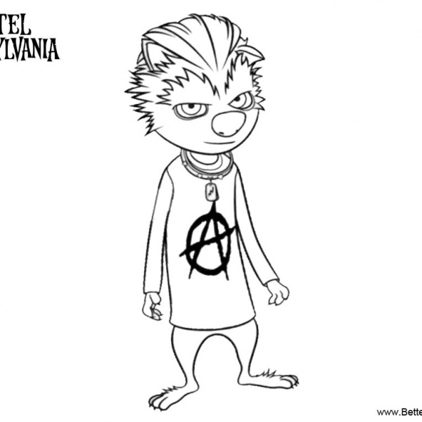 Mavis from Hotel Transylvania Coloring Pages - Free Printable Coloring ...