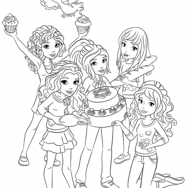 Stephanie from LEGO Friends Coloring Pages - Free Printable Coloring Pages