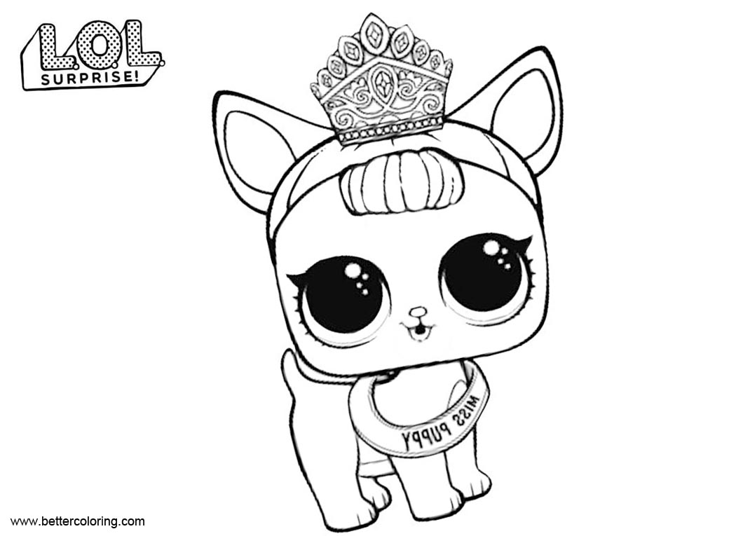 LOL Pets Coloring Pages Miss Puppy Free Printable Coloring Pages LOL Pets Coloring Pages Miss Puppy Free Printable Coloring Pages