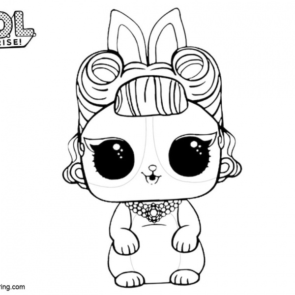 Ruff Rocker from LOL Surprise Pets Coloring Pages - Free Printable ...