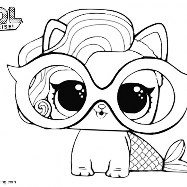 Ruff Rocker from LOL Surprise Pets Coloring Pages - Free Printable ...