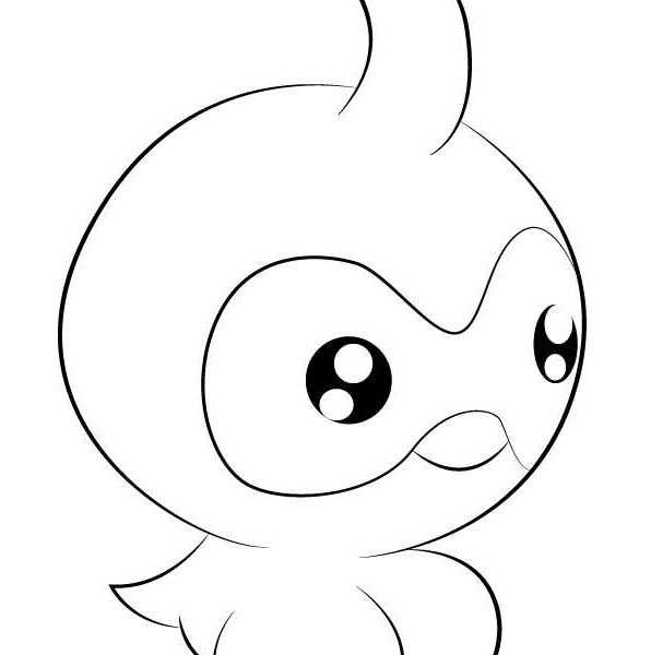 Pokemon Coloring Pages Floette - Free Printable Coloring Pages