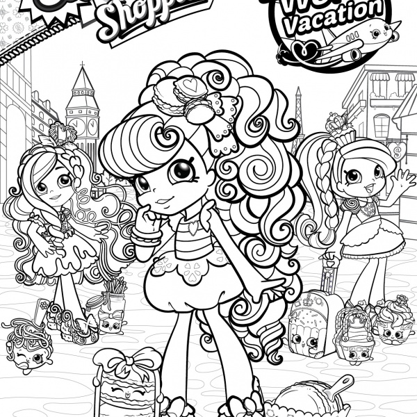 Shopkins Shoppies Coloring Pages Gemma Stone - Free Printable Coloring ...