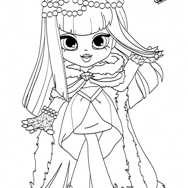 Shoppies Coloring Pages Shopkins Macy Macaron - Free Printable Coloring ...